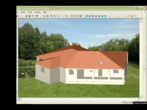 maison traditionnelle plain pied L forme