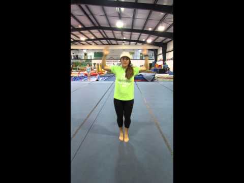 2014 GU cheer senior tryout dance