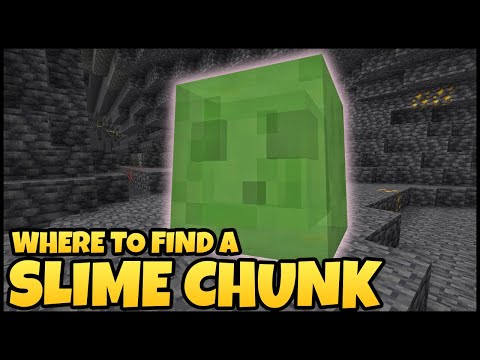 Where To Find A SLIME CHUNK In MINECRAFT