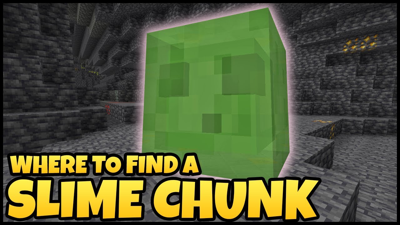 Where To Find A SLIME CHUNK In MINECRAFT