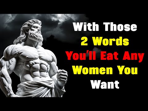 2 Powerful Words to Make Any Woman Crave You | The Stoic Attraction Secret | Stoic Elevation