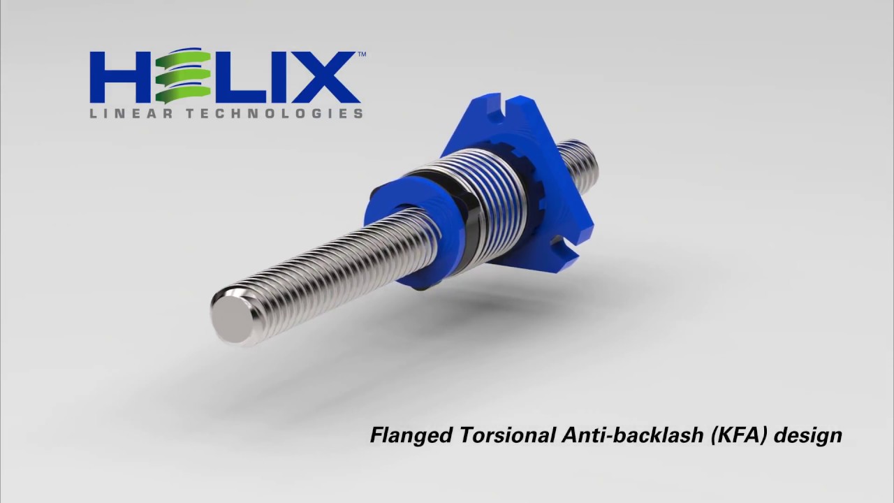 Helix Linear TAB Nut - Torsional Anti-Backlash Nut