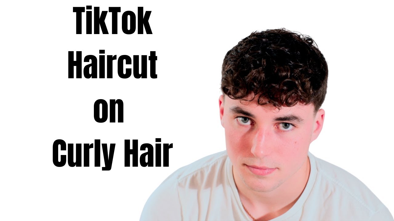 How to Get the TIKTOK HAIRCUT with Curly Hair - TheSalonGuy
