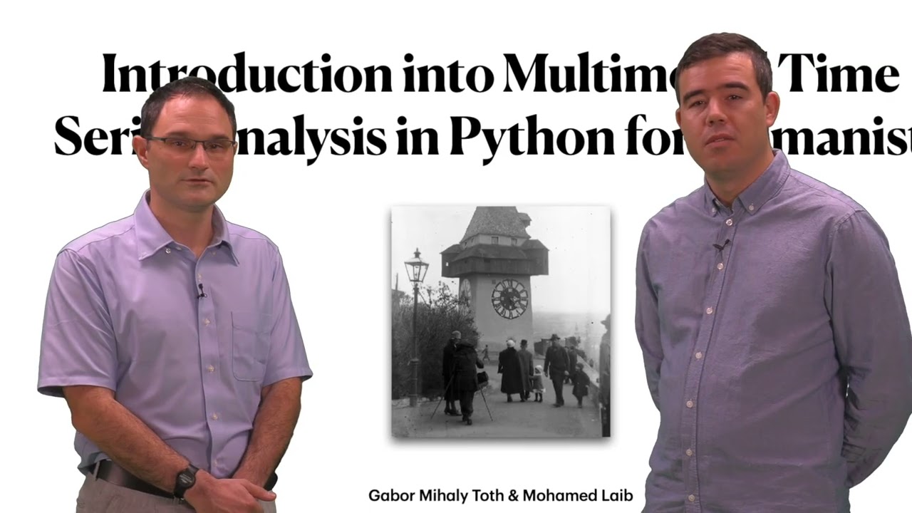 Introduction to Multimodal Time Series Analysis with Python for Humanists (DHSI 2026)