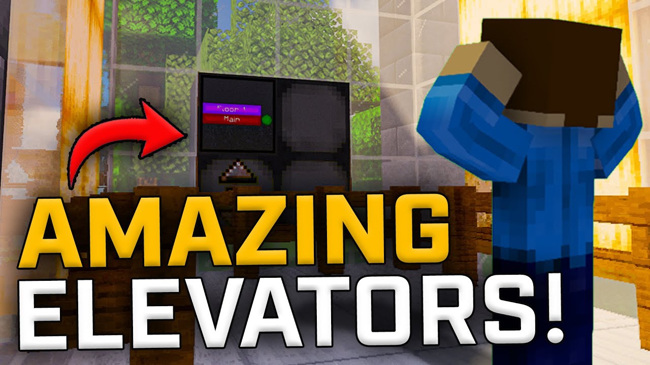 The Moving Elevators Mod is a Minecraft MUST HAVE!
