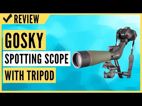 Gosky Spotting Scope with Tripod Review
