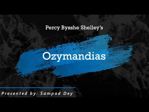Ozymandias by PB Shelly Line by Line Explanation in English.