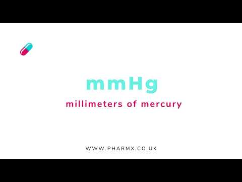 mmHg | Millimeters of Mercury | Pronunciation