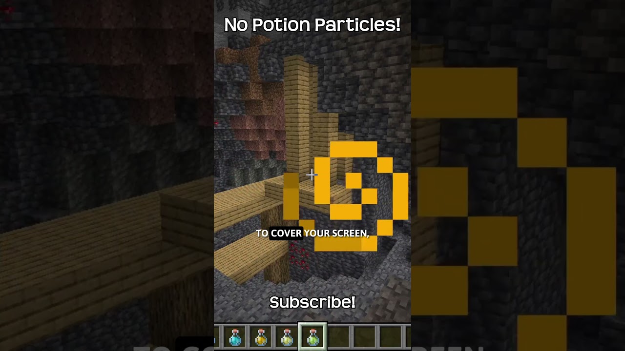 This Resource Pack Will Remove The Potion Particle Effect In Minecraft!