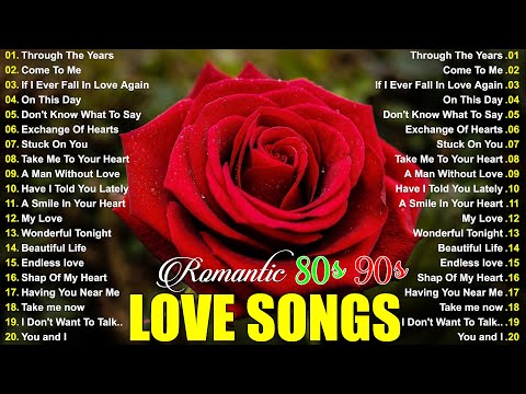Best Romantic Old Love Songs of All Time 70s 80s 90s Hits - Falling In Love Songs Collection