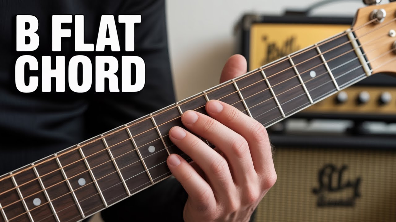 Struggling with B-Flat?  Easiest Way to Play on Guitar