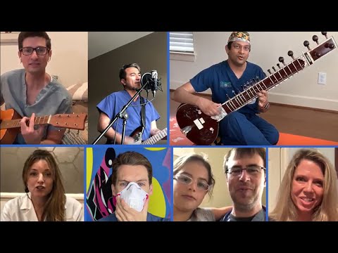 Houston doctors form band to spread the word: 'Stay at Home, Help a doctor'