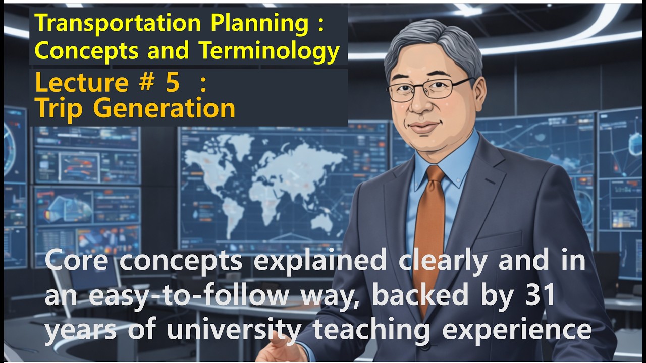 [Transportation Planning] Trip Generation