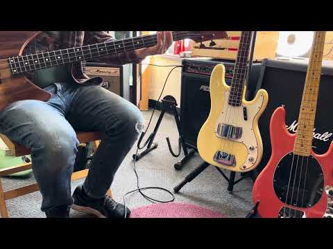 BRAY 1990 330 RICK BASS CARVIN Pre-Amp & PUPS! RARE GONCALA | Reverb