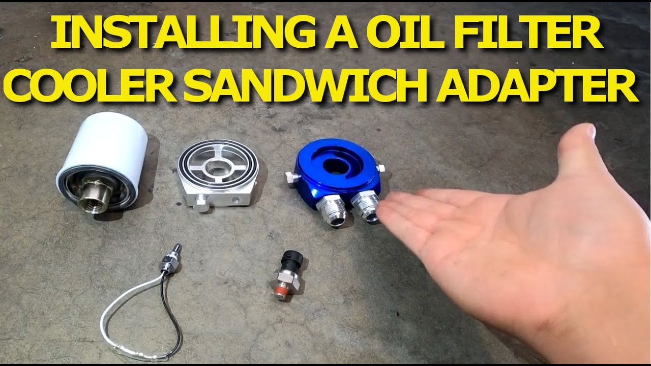 How to Install a Oil Filter Cooler Sandwich Adapter