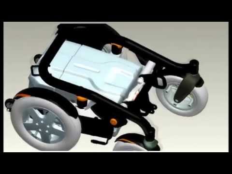 Инвалидная коляска с электроприводом "Kite", Invacare (Германия ...