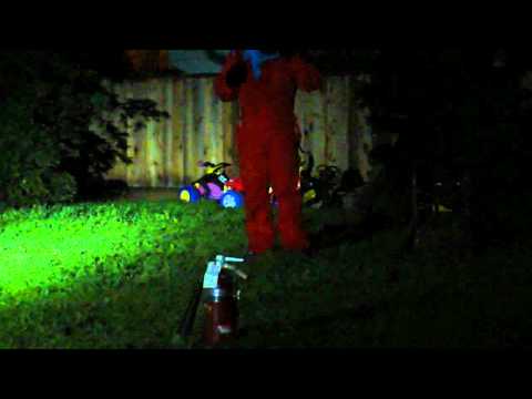 Liveforphysics fireproof suit vs flamethrower test