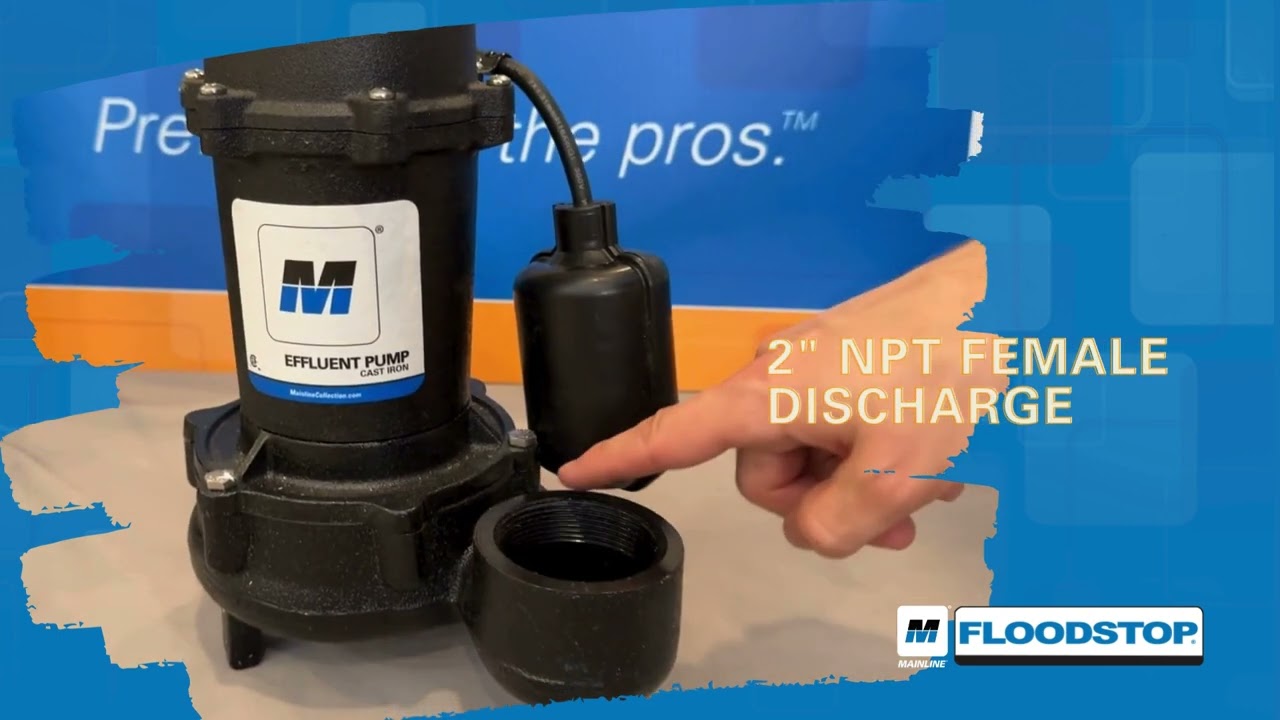 Mainline® Floodstop® Effluent Pumps