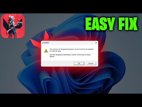 This Version Of Vanguard Requires Secure Boot To Be Enabled In Order To Play Valorant | EASY FIX