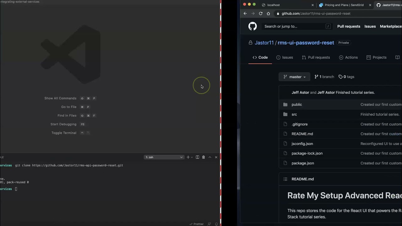 PERN Stack External Services Part 1 - Project Setup