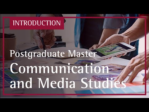Postgraduate Master program in Communication and Media Studies by UniPegaso