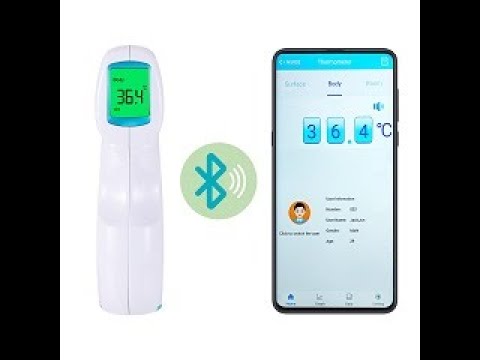 Good price infrared thermometer gun, EW-801B Bluetooth forehead thermometer