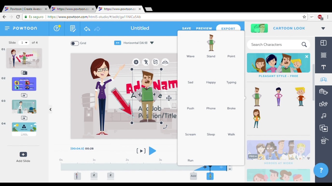 Tutorial Powtoon - Videotutorial para realizar presentaciones animadas