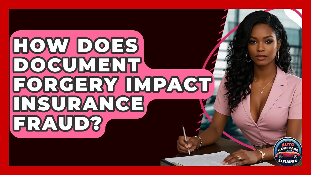 How Does Document Forgery Impact Insurance Fraud? - Auto Coverage Explained