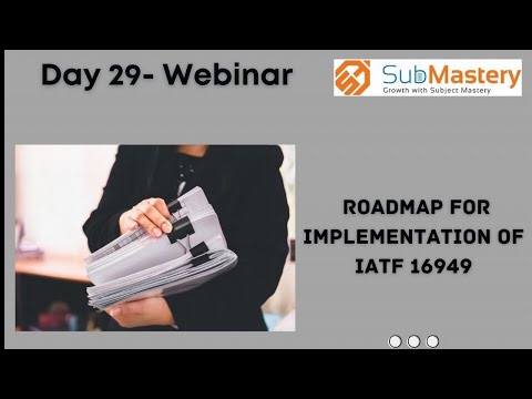 Roadmap for Implementation of IATF 16949 | SubMastery