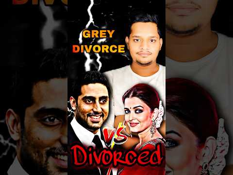 What is Grey Divorce | Abhishek Bachchan and Aishwarya Rai are going to take Gray divorce ?| #shorts