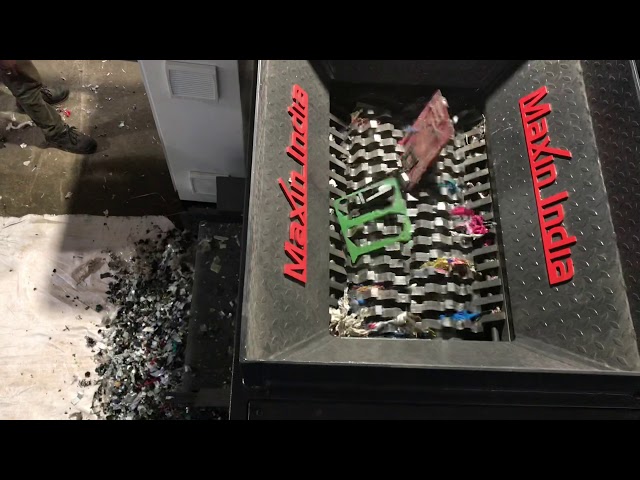 E Waste Shredder - Dual Shaft Laptop Shredder Manufacturer from Coimbatore
