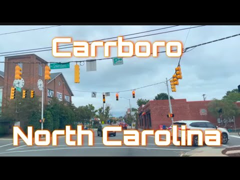 Carrboro, North Carolina - City Tour & Drive Thru
