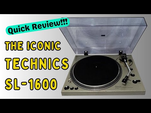 What’s So Special About the Technics SL-1600?