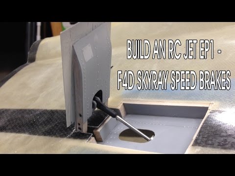 Build an RC Jet Ep 1 - F4D Skyray Speed Brakes