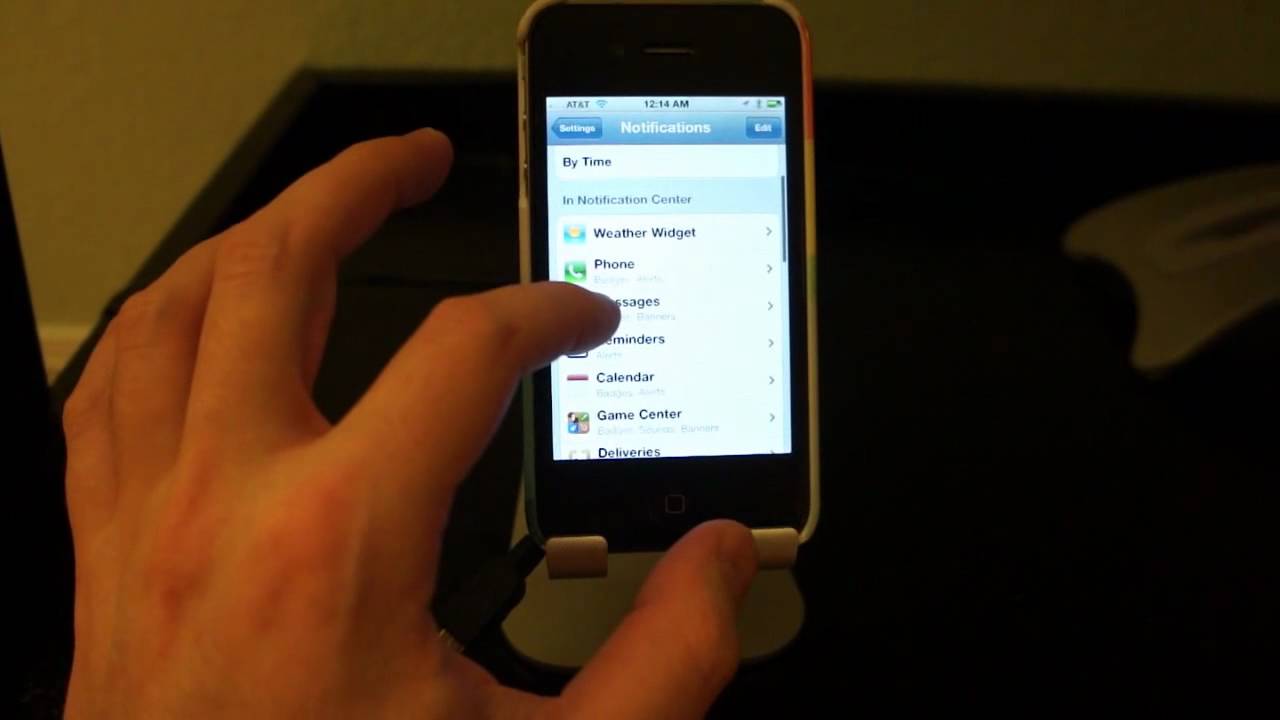 How to Configure Notification Center in iOS 5