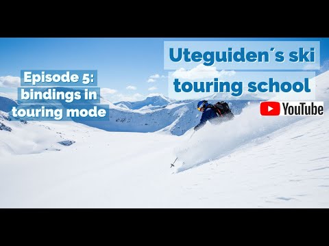 Put tech bindings in touring mode Uteguiden´s ski touring school - Episode 5
