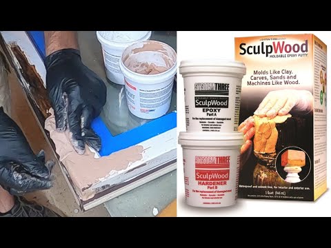 System Three SculpWood Moldable Epoxy Putty - How-to & Review