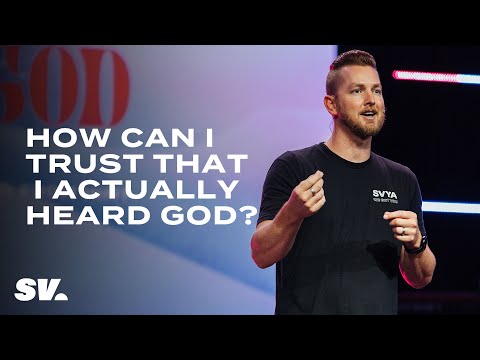 How Can I Trust That I Actually Heard God? | Robert Watson | Sun Valley Community Church