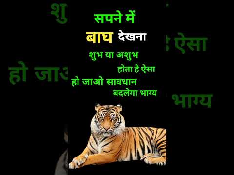 Sapne Me Bagh Dekhna । सपने में बाघ देखना । Seeing Tiger in Dreams | Bagh Ka Sapna Dekhna