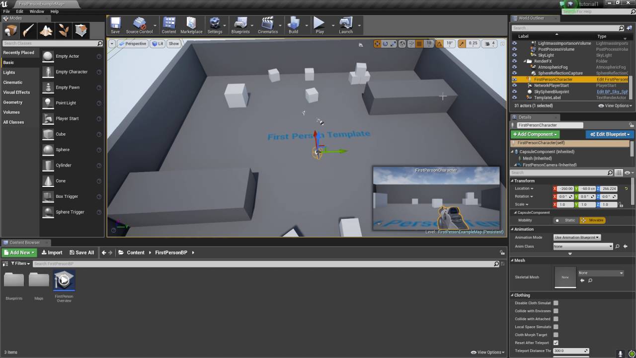 Unreal Engine 4 Tutorial for Beginners FPS