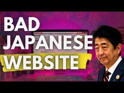 The websites in Japan gives me ADHD