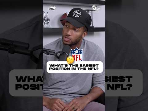 Easiest position in football? #americanfootball #football #nfl