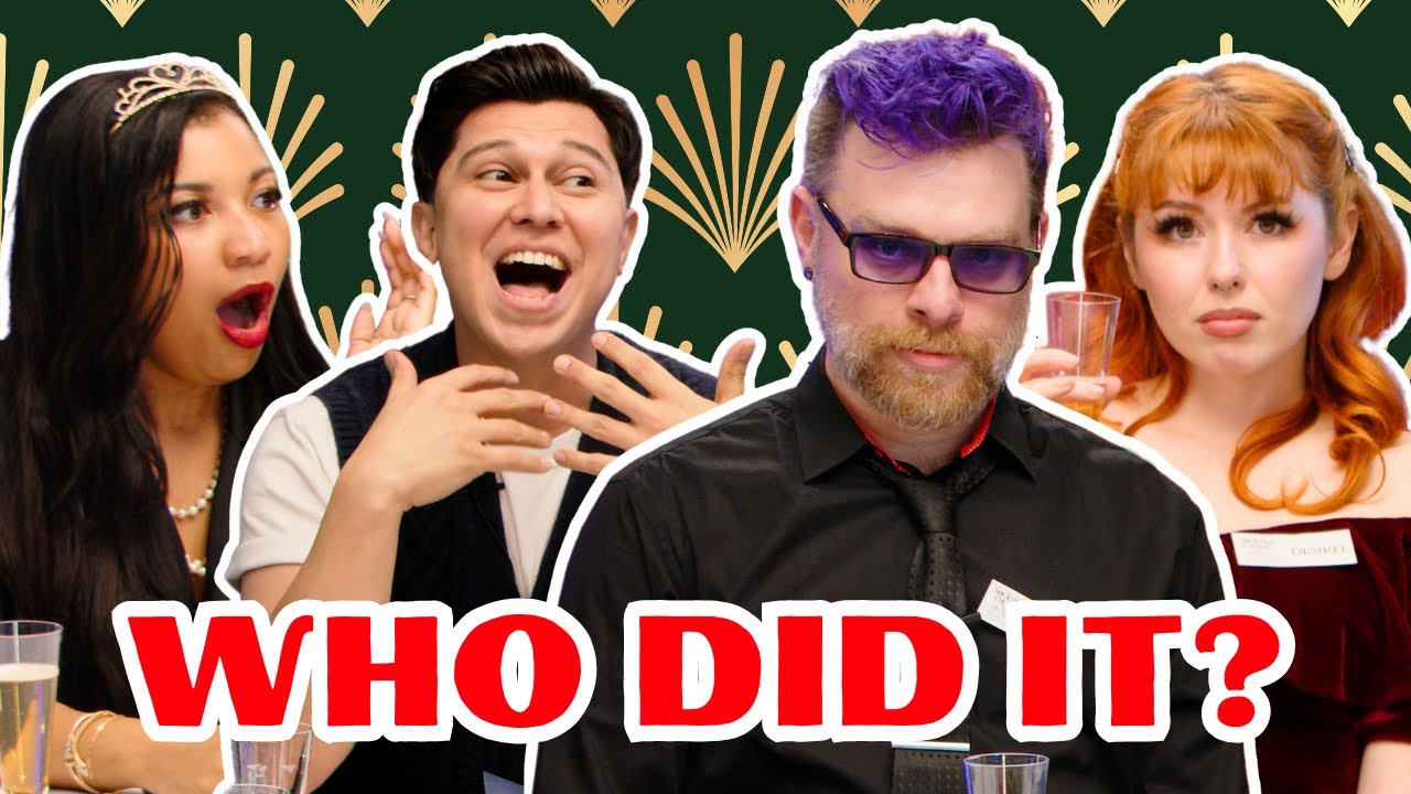 Trying the OLDEST Murder Mystery Game | With Travis McElroy