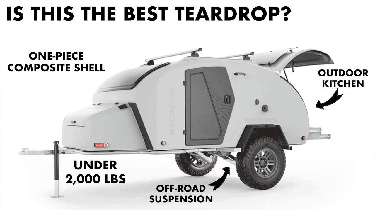 Off-Road Teardrop Camper Tour | Escapod TOPO2 Overland Trailer