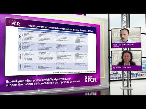 Expand your mitral portfolio with Tendyne - EuroPCR 2022