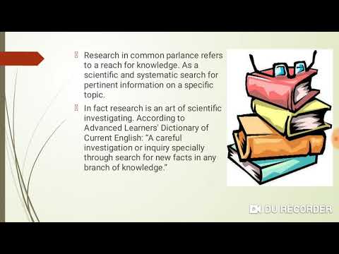 Meaning of Research & Educational Research