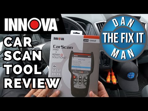 Innova 5610 Car Scan & Review Repair Solutions2 App Product Review Video - Scanner SRS, ABS, ECM,TCM