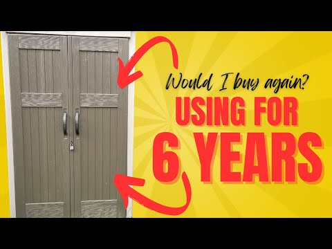 Rubbermaid Vertical Outdoor Storage Shed - Backyard Organization - Product Review - Amazon Finds