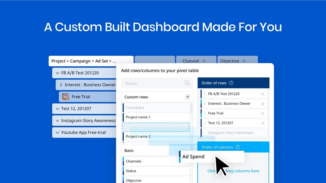Create Custom Digital Marketing Reports | Adriel