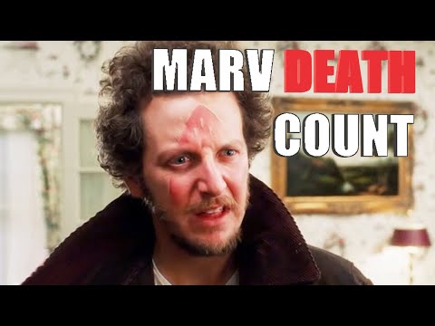 Every time Marv should have died in Home Alone 2